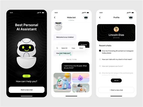 Ai Chat Bot Application 🛍️downloadable By Izmahsa For Bolddreams On