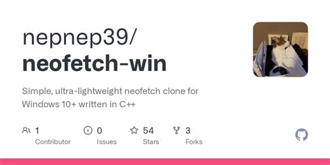 Neofetch Clone In C For Windows Rwindows