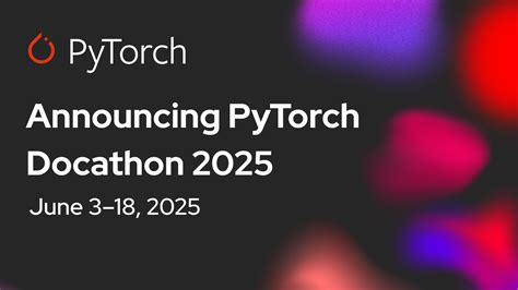 announcements pytorch