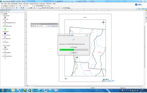 arcmap数据驱动页（data driven pages）生成地图册 csdn博客