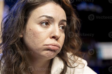 Computer Scientist Pouting While Doing Software Quality Assurance Finding Major Errors In