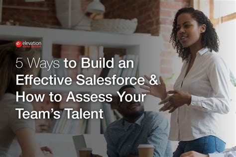 5 Ways To Build An Effective Sales Team Elevation Recruitment Elevation Recruitment Group