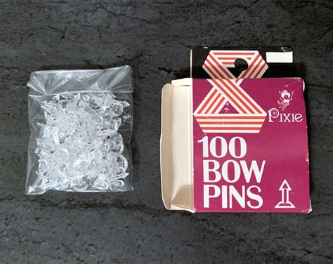 Extra 100 Pins For Pixie Bow Maker Pins For Making Pixie Bows Etsy