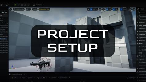project setup youtube