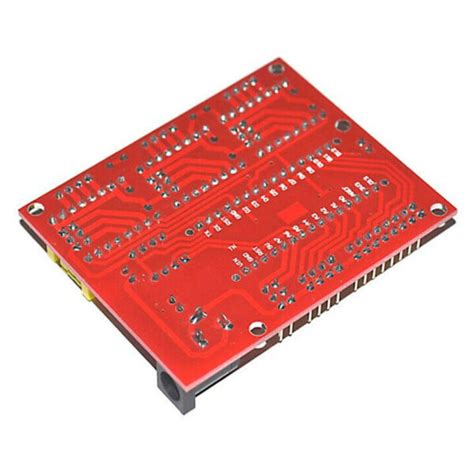 3d printer cnc shield v4 expansion board with nano and 3 red a4988