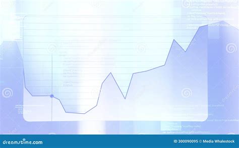 Animation With Moving Analytics Graph Motion Beautiful Light Animation With Moving Dot On