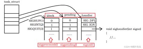 【linux】八、linux进程信号详解（二 ） 阻塞信号 深入理解捕捉信号 可重入函数sigismember函数 Csdn博客