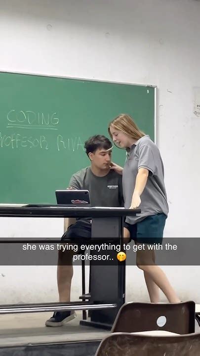she flirted with the professor 😱 coding crush codeschool flirting