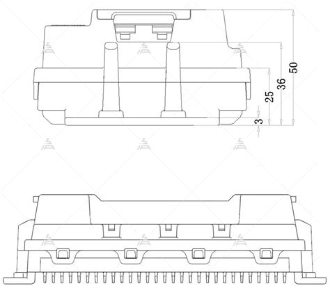 Votol Controller Em50 4 72v Programmable Controller With Lin Cable For
