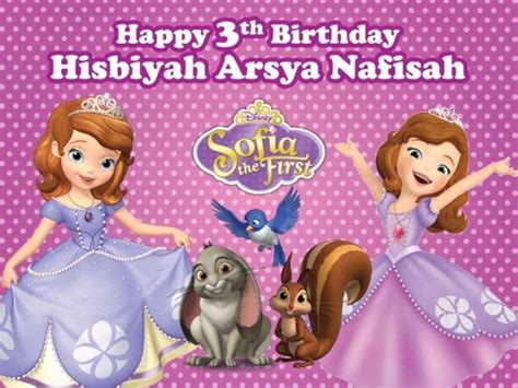 Promo Banner Backdrop Sofia Perlengkapan Ulang Tahun Diskon 8 Di Seller Agra Wanajaya Kab