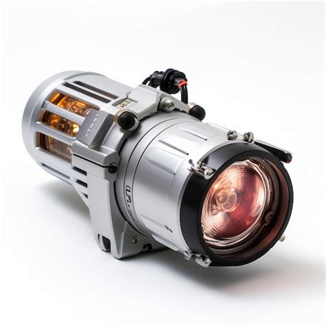 Premium Photo Flash Unit On A White Background