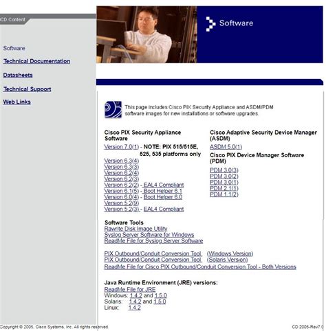 Cisco Pix 500 Series Security Appliances And Cisco Adaptive Security Device Manager Asdm