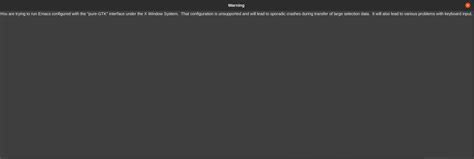 today i opened emacs snapshot after update and this warning appeared