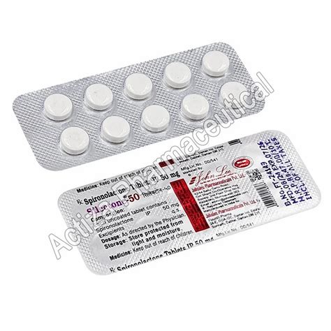Spironolactone 50 Mg At Best Price In Surat By Actiza Pharmaceutical