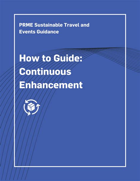 How To Guide Continuous Enhancement UNPRME
