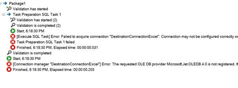 Dynamics Tech Blogs TIPS SSIS Export Data From SQL Server To Excel Fail