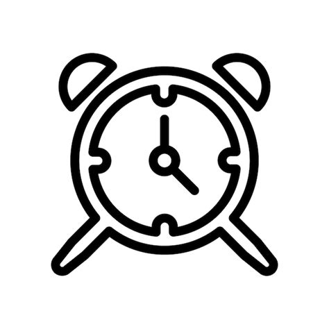 Premium Vector Alarm Clock Icon