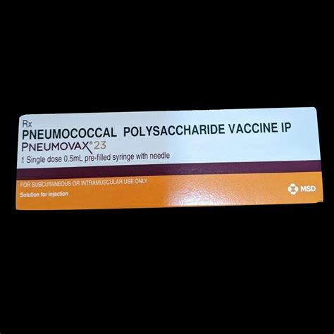 Pneumococcal Vaccines In Thane न्यूमोकोकल टीके ठाणे Maharashtra Get Latest Price From