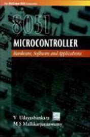 Buy Microcontroller Hardware Software Applications Book V Udayashankara Ms