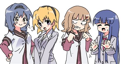 Yuru Yuri Crossover Day 5 Houjou Satoko And Furude Rika R Yuruyuri