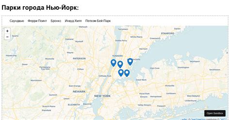 Leaflet In React Typescript Forked Codesandbox