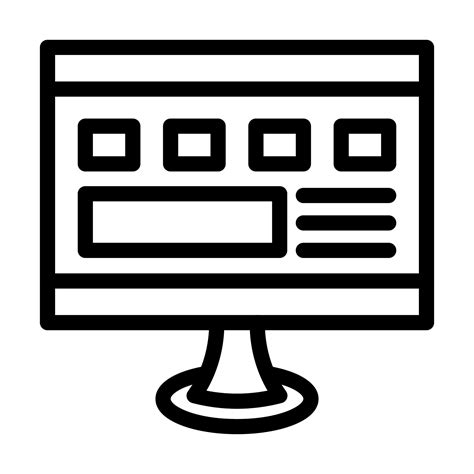 Responsive Web Design Icon Design 16695788 Vector Art At Vecteezy