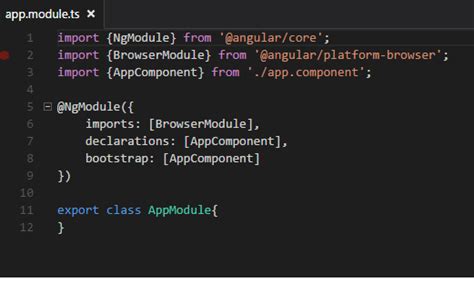 Javascript Angular 2 Hello World Example Stuck At Loading Stack