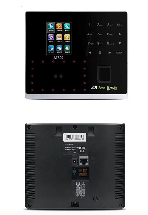 ZK UF Facial Fingerprint Identification Time Attendance And Simple Access Control Terminal
