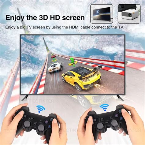 X2 Plus 4K Game Stick HD Video Game Console 128G Built-in 41000 3D ...
