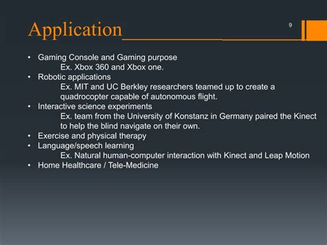 Microsoft Kinect For Human Computer Interaction Ppt