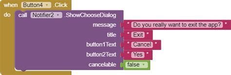 Can The Color Of The Notifier Options Be Changed MIT App Inventor Help MIT App Inventor