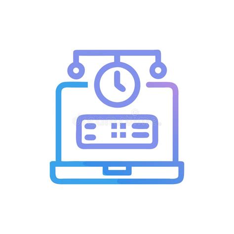 Real Time Operating System Icon Stock Illustration Illustration Of Security Communication