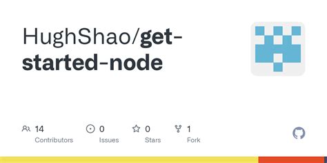 Github Hughshaoget Started Node