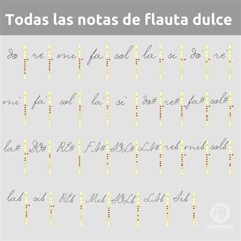 Notas Para Flauta Euroinnova