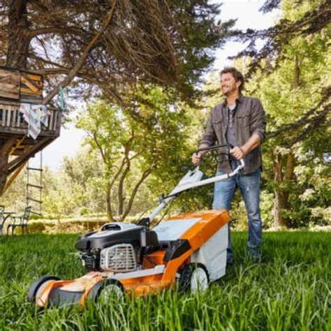 Stihl Rm Rs Petrol Lawn Mower George Browns
