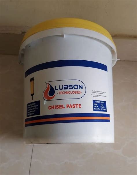 Lubson Technologies On Chisel Paste Grease At Rs 700 Bucket In Omalpur Id 2850527754448