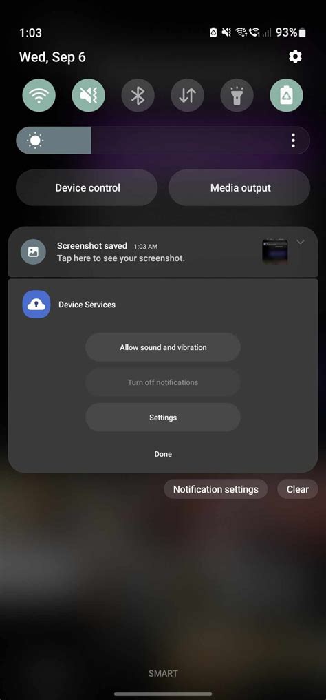 Solved Device Services Grayed Out Option To Turn Off Noti Samsung