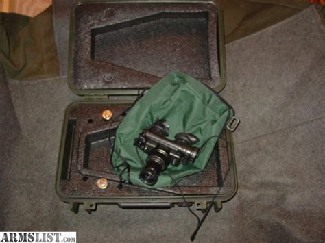 Armslist For Sale An Pvs B D Night Vision Goggles Gen Iii Wts Wtt