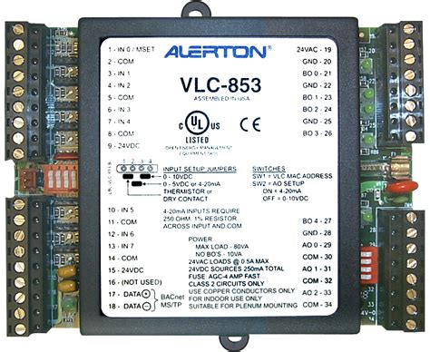Alerton Ibex Honeywell Vlc 853 Plc Logic Controller For Hvac And