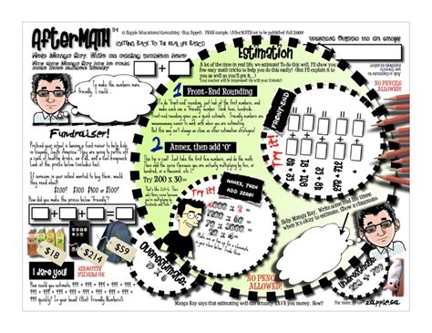 A Fun Way To Teach Mental Math And Estimation Enlarge To 11 X 17 For Best Results Enjoy Zappleca