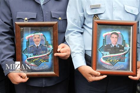 پیکر مطهر شهید امیر سرتیپ دوم سید طاهر مصطفوی در بهشت زهرای تهران