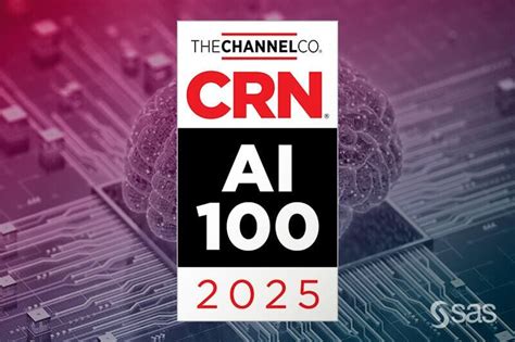 Sas Earns Recognition On The 2nd Annual Crn Ai 100 List Nihal Apretwar