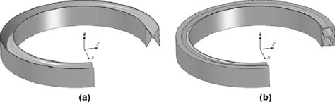 Cad Models Of The Post Optimized Structures Revolved 270° Section