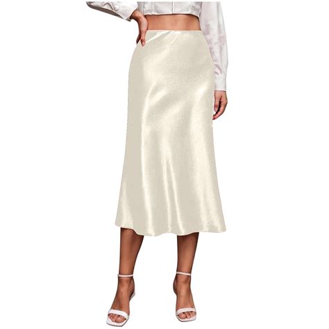 Nmnitkp Skirts For Women Summer Mini Skirts 2025 Elastic High Waisted