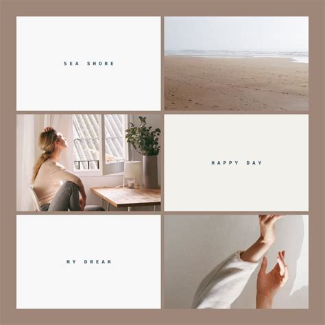 Free And Customizable Collage Templates
