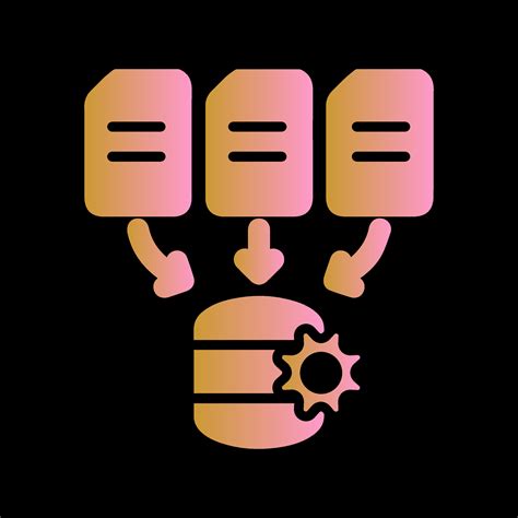 Data Processing Vector Icon 41368951 Vector Art At Vecteezy