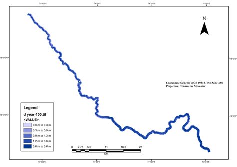 A And B Show Maximum Water Surface Elevation Corresponding To The
