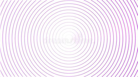 White Background With Pulsating Circular Rings Motion Animation For Transitions And Inserts