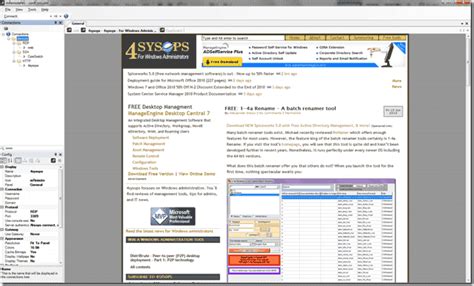 FREE MRemoteNG Open Source Multi Protocol Remote Connection Manager Sysops