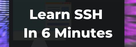 Beginners Guide To SSH Command Line Access Learn As You Lift